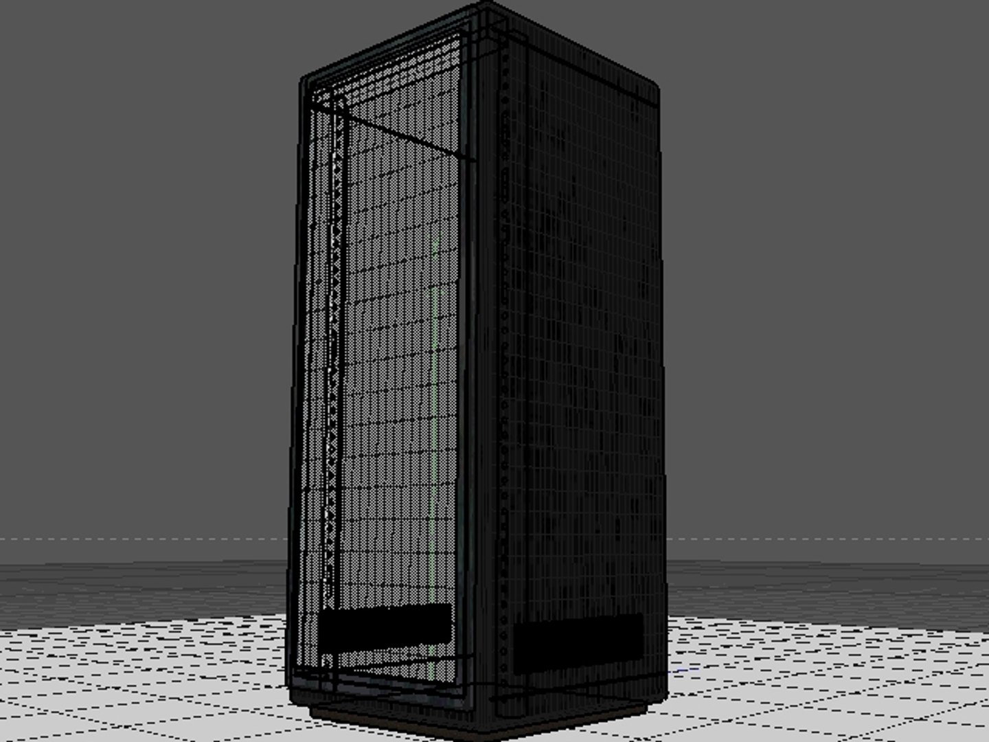 C4d Server Rack