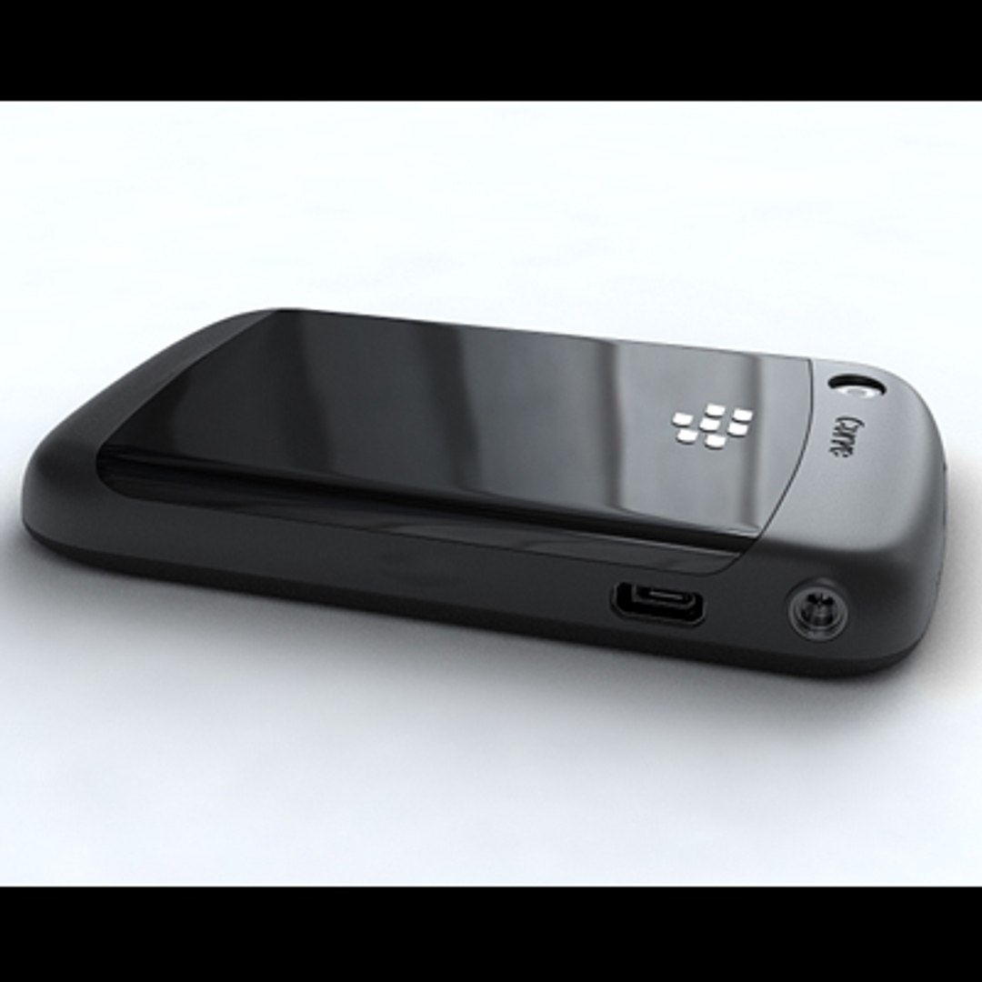 3d blackberry curve 8520 model