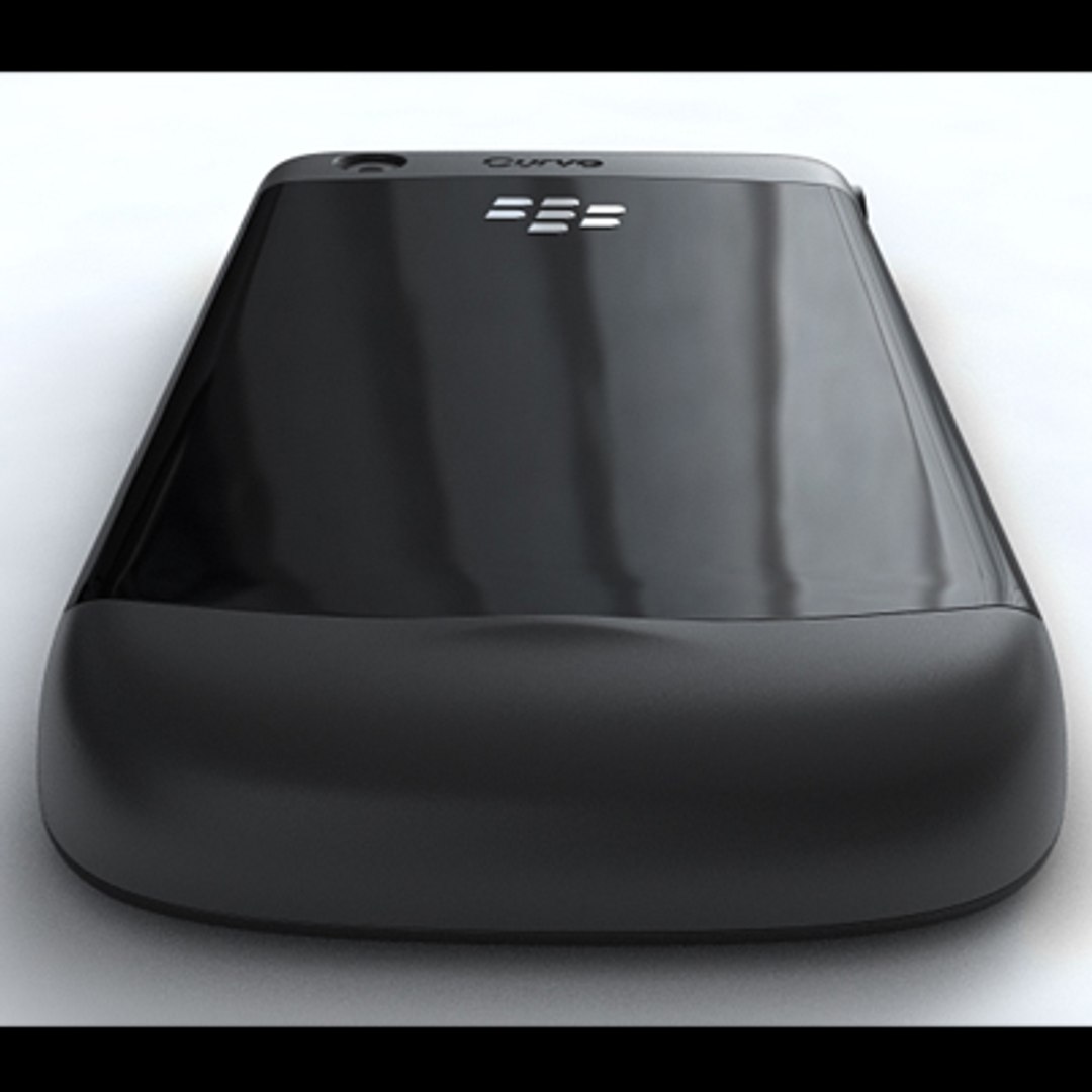 3d blackberry curve 8520 model