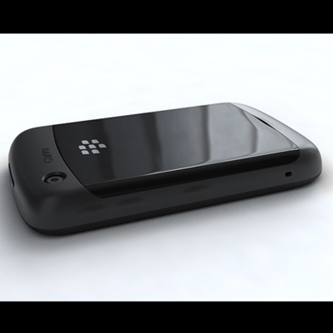 3d blackberry curve 8520 model
