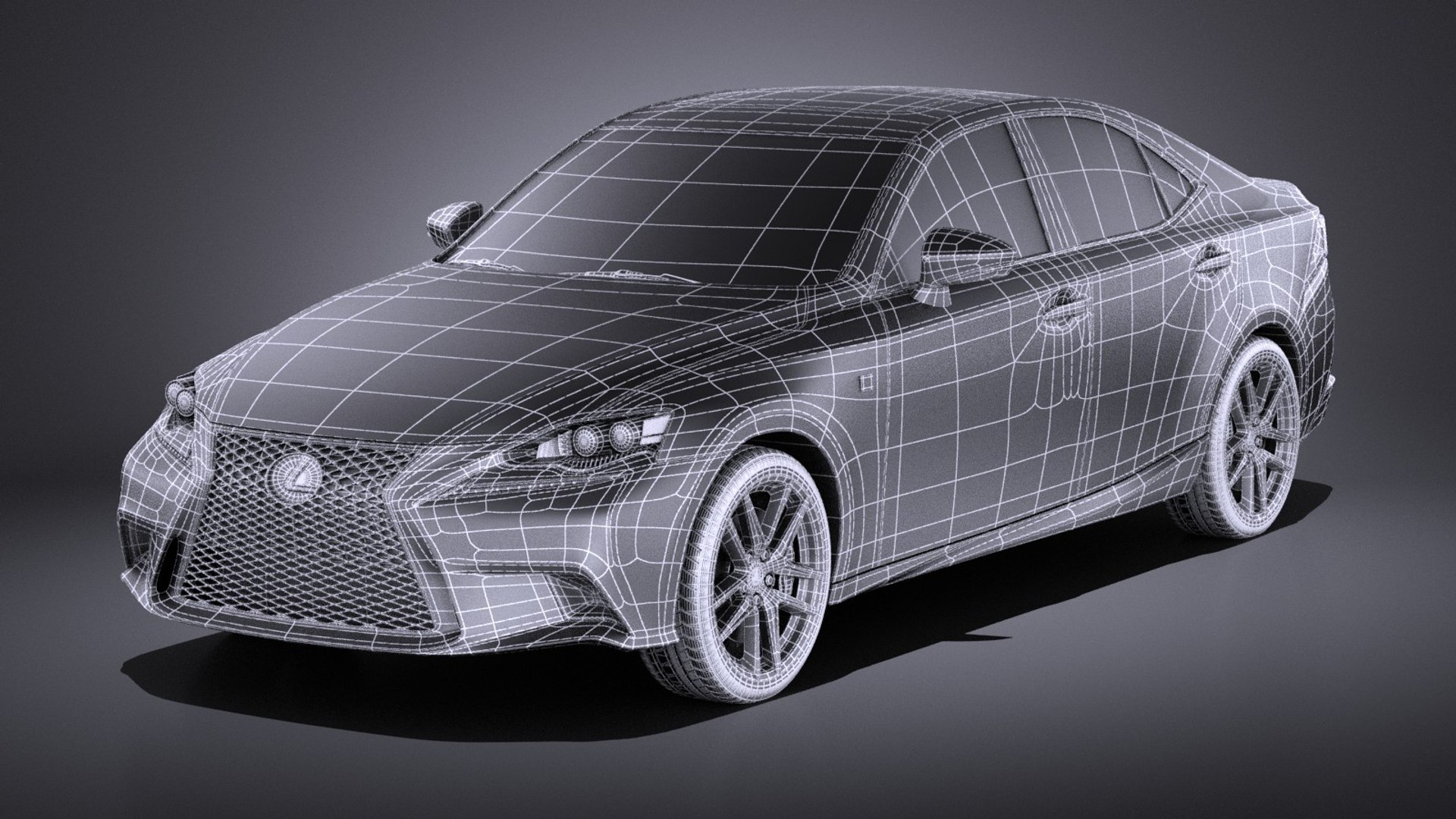 3d model 2016 lexus