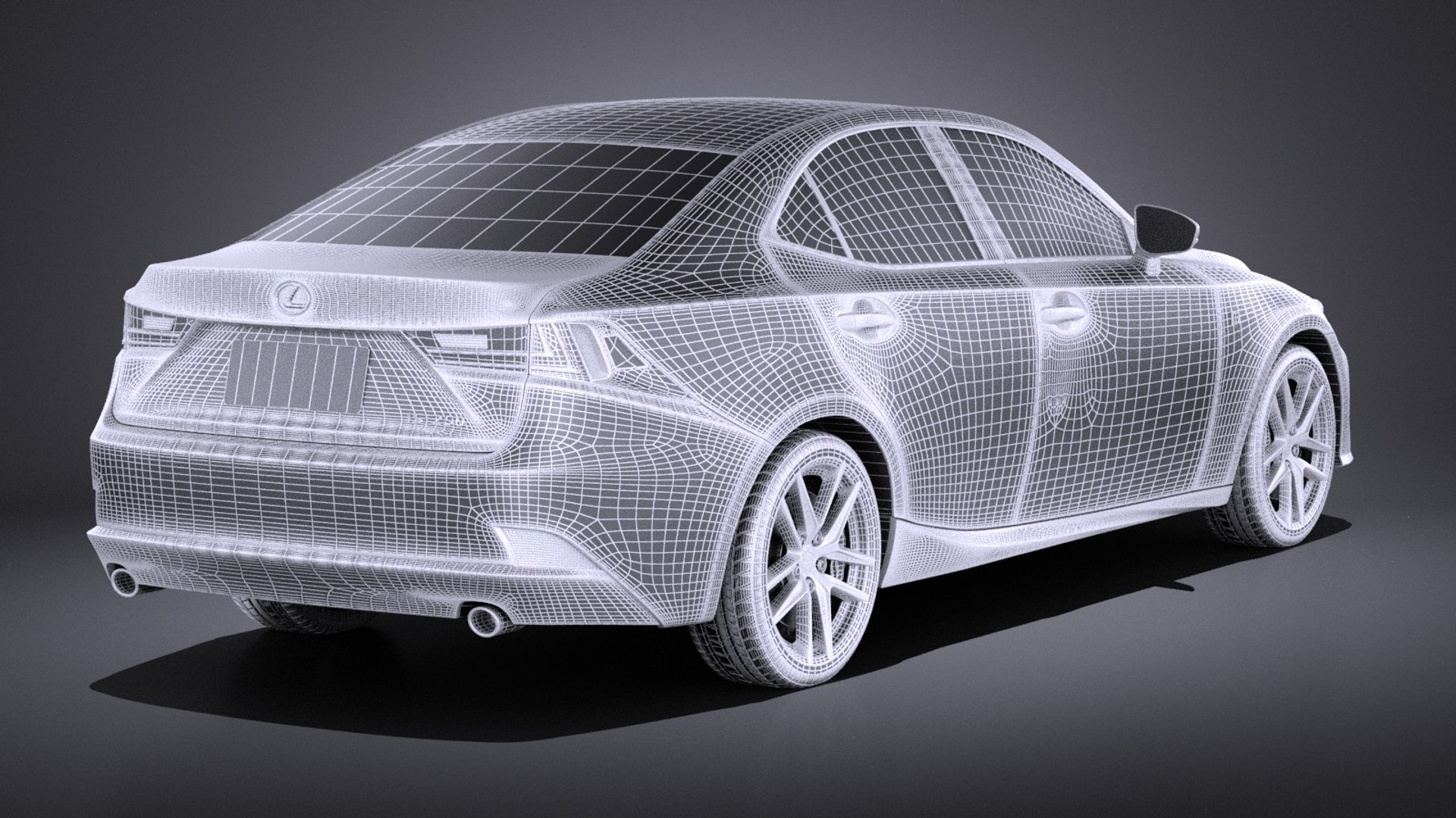 3d model 2016 lexus