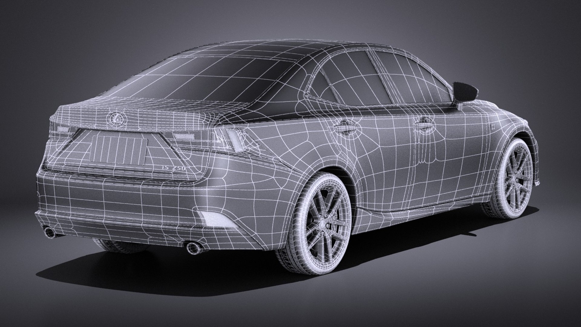 3d model 2016 lexus