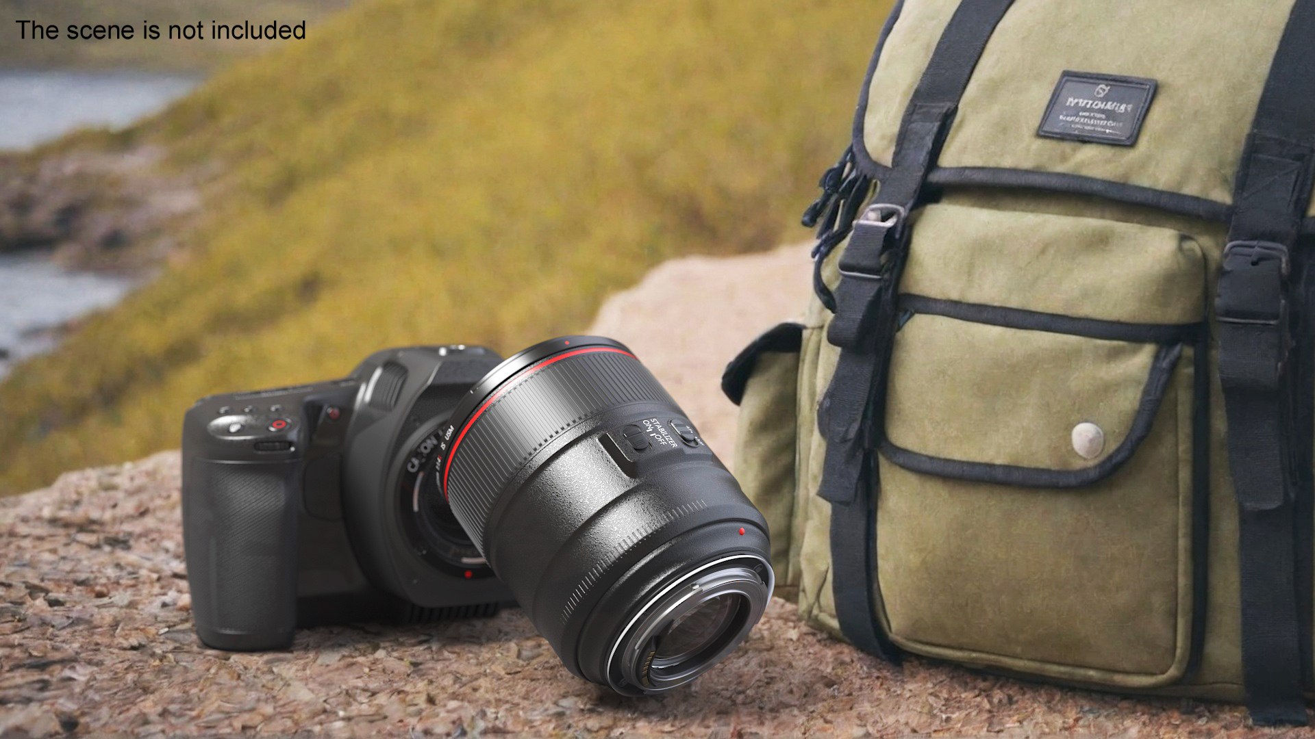 Lens Canon EF 85mm 3D Model - TurboSquid 2276283