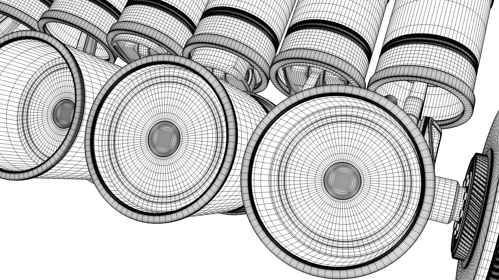 V12 Engine Working Animated 3D model - TurboSquid 1739984