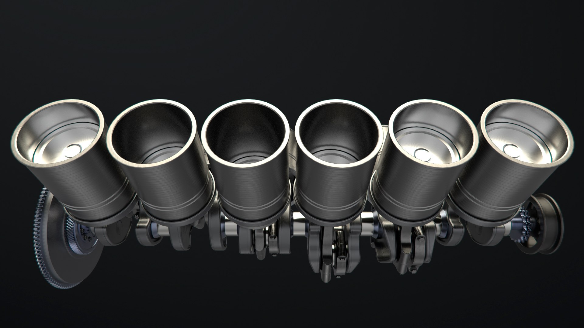 V12 Engine Working Animated 3D model - TurboSquid 1739984