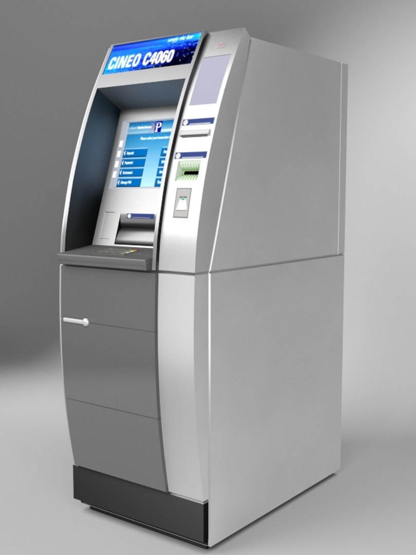Atm Machine Wincor Nixdorf 3D Model - TurboSquid 1333464