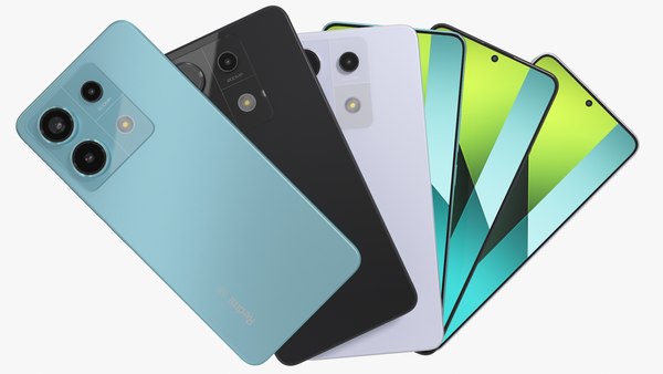 modelo 3d Xiaomi Redmi Note 13 Pro 5G Todos los colores - TurboSquid ...