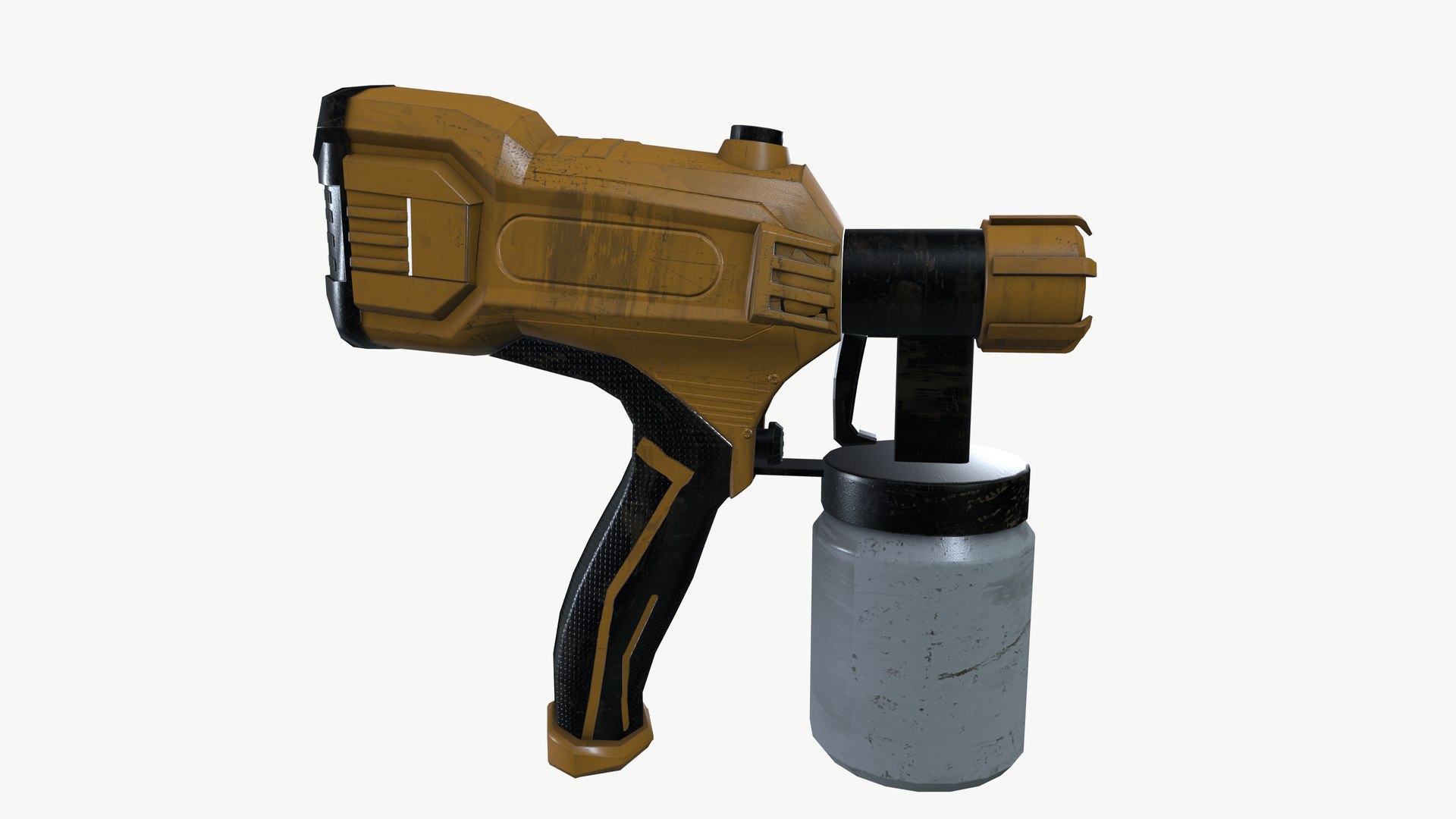 3D Paint Gun - TurboSquid 2285196
