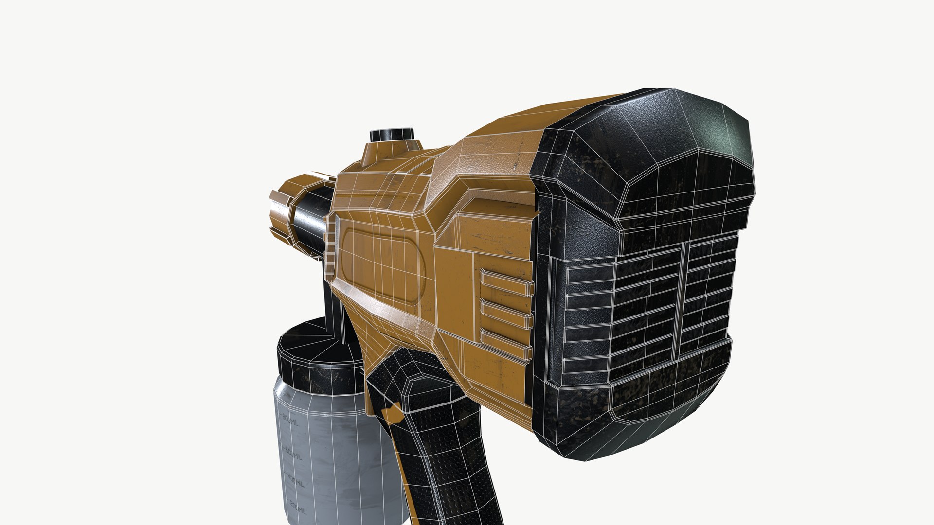 3D Paint Gun - TurboSquid 2285196