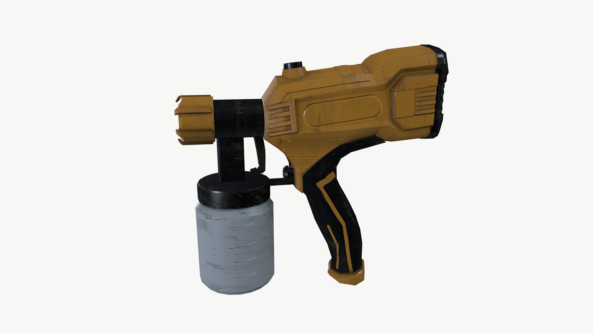 3D Paint Gun - TurboSquid 2285196