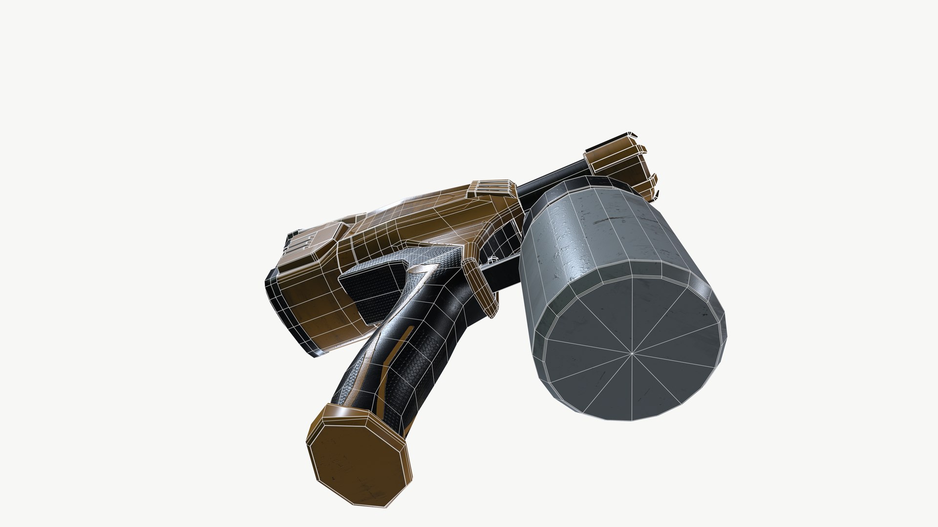 3D Paint Gun - TurboSquid 2285196