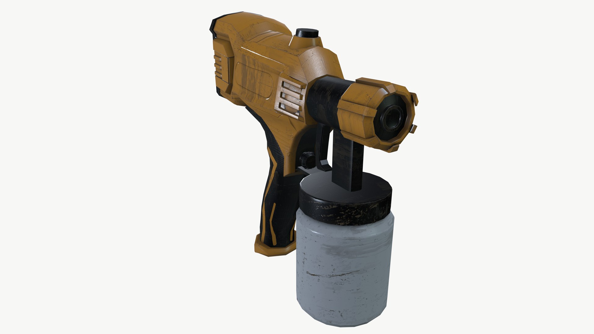 3D Paint Gun - TurboSquid 2285196