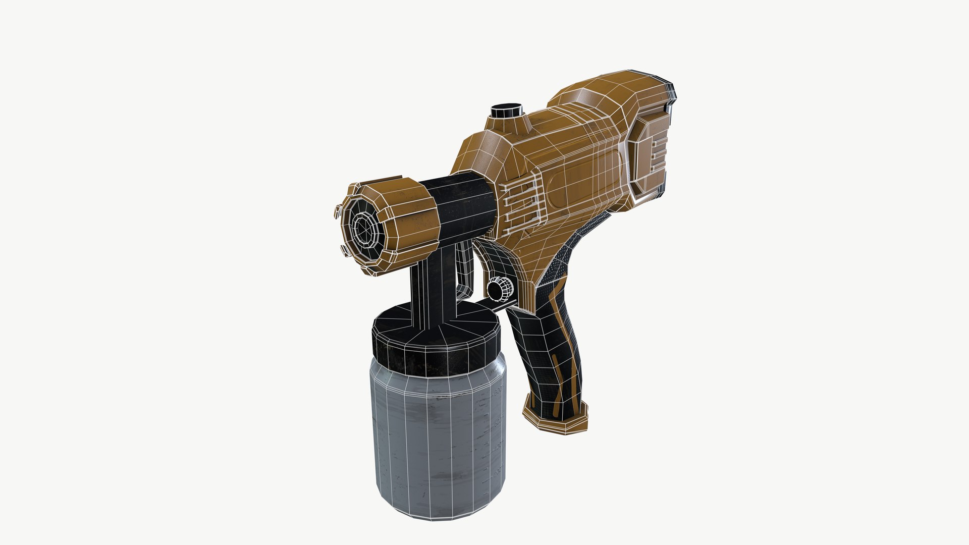 3D Paint Gun - TurboSquid 2285196