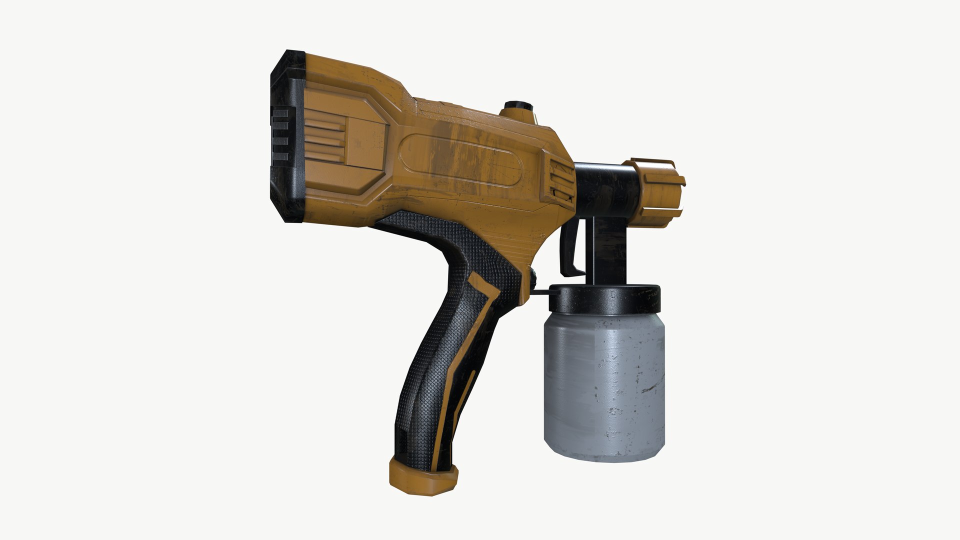 3D Paint Gun - TurboSquid 2285196