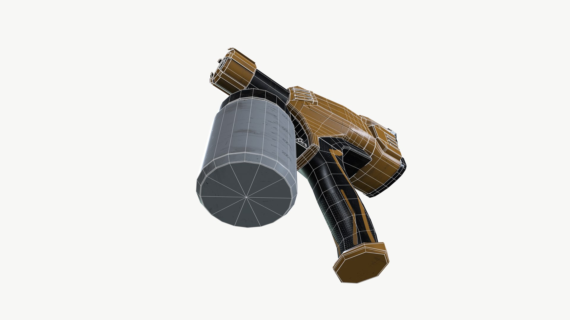 3D Paint Gun - TurboSquid 2285196