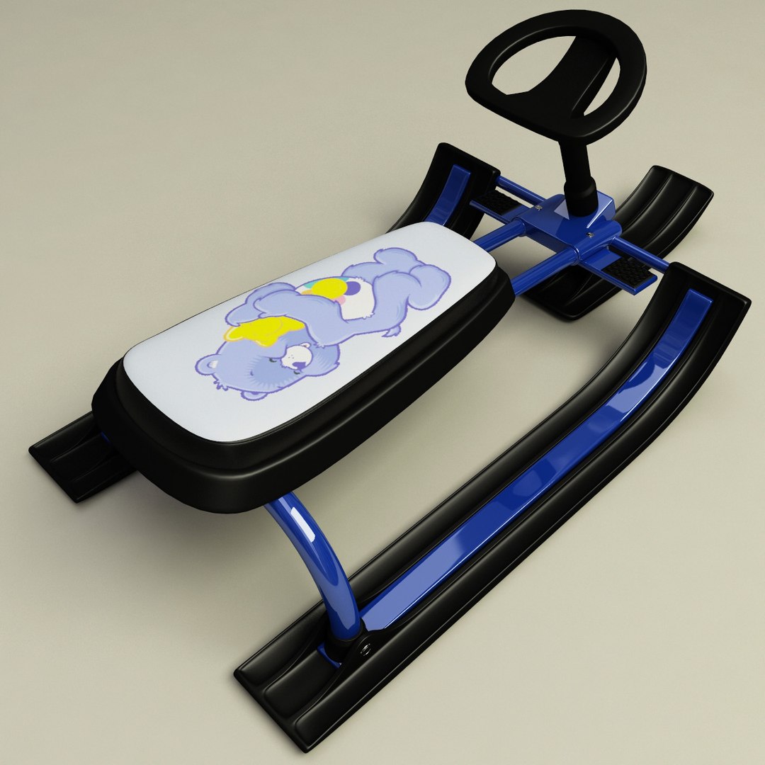Snow Sled V1 3d Model