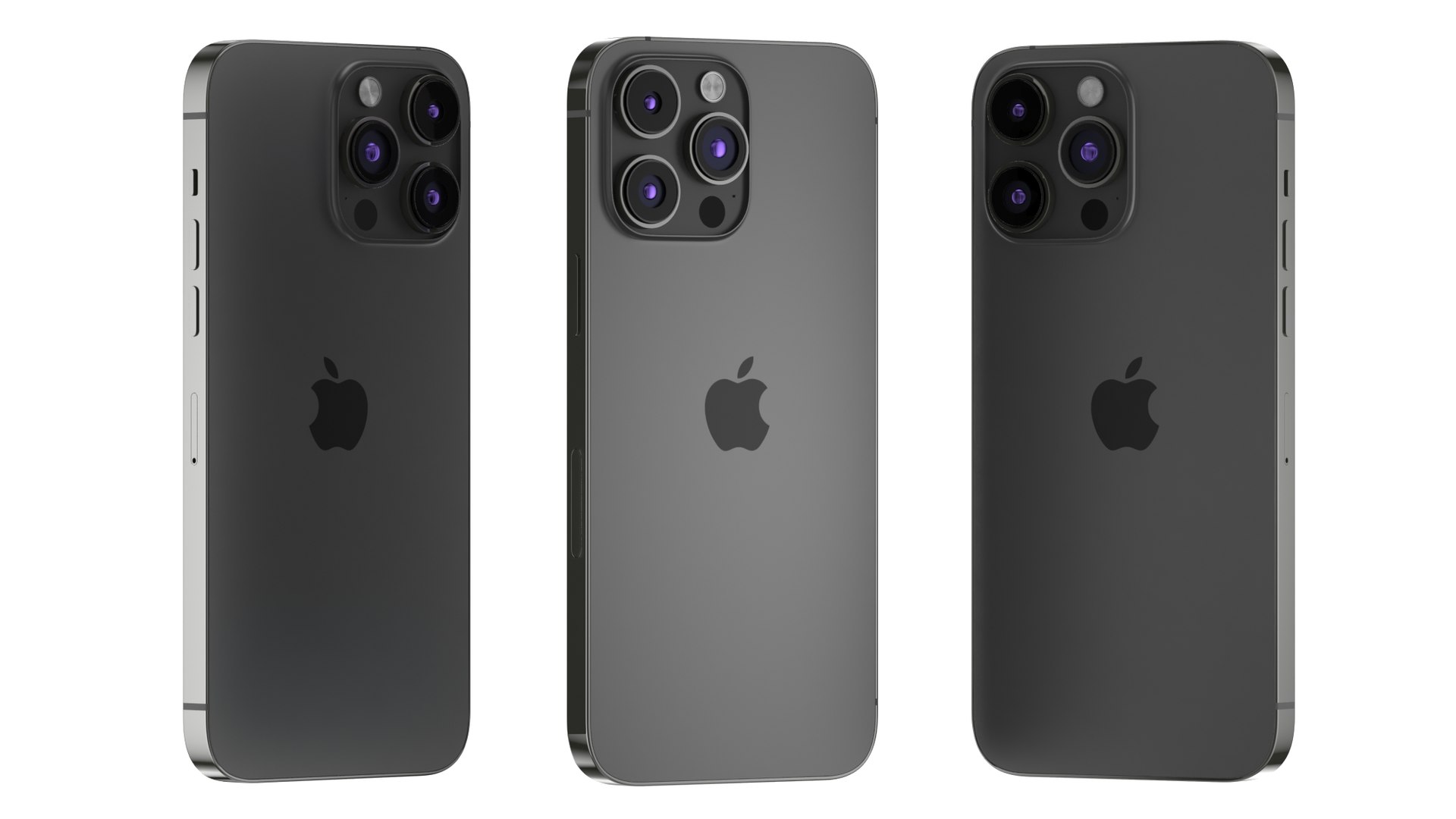 Apple IPhone 14 Pro Max Midnight Model - TurboSquid 2098493