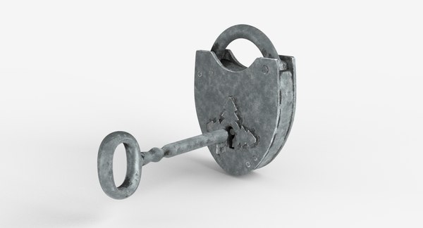 Padlock 3D model - TurboSquid 1224033