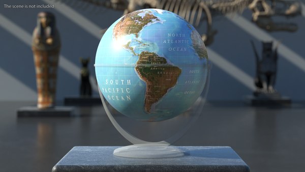 3D Physical World Globe model - TurboSquid 1879496