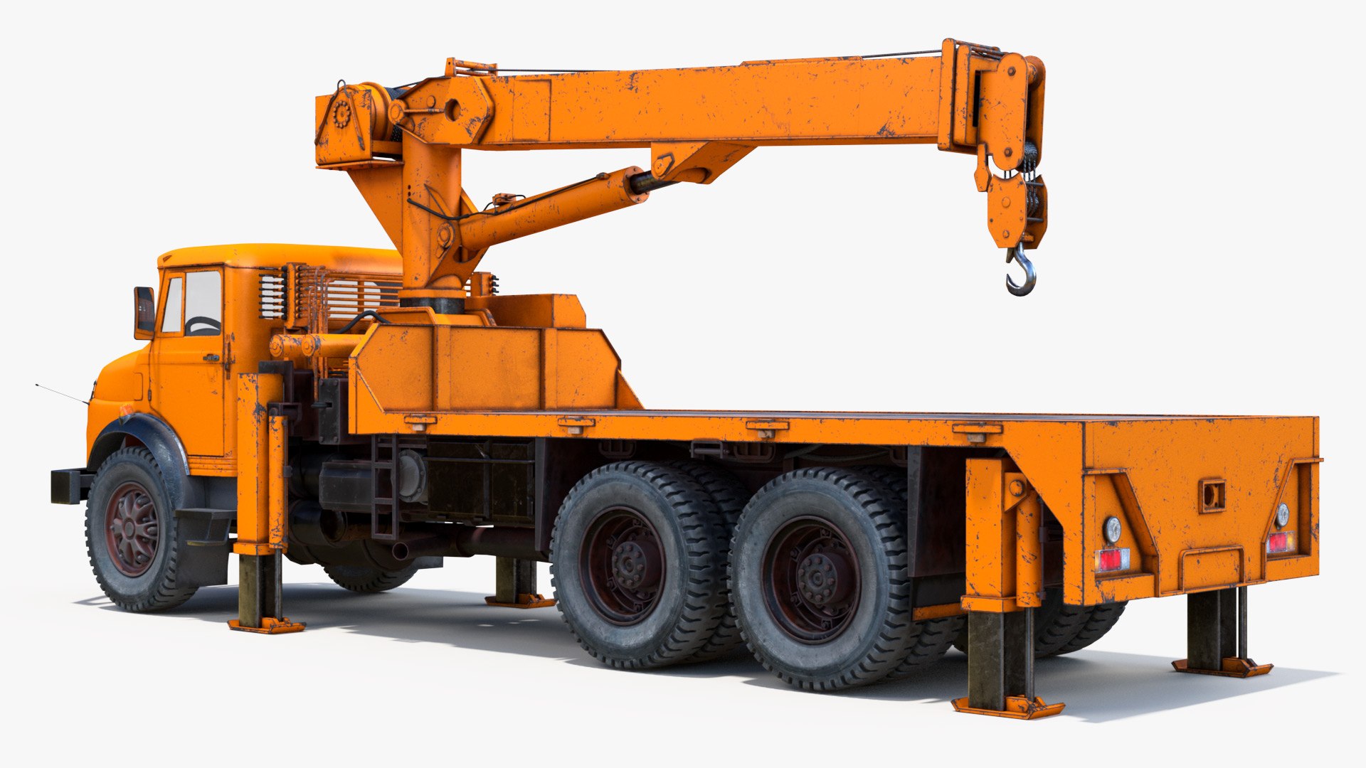 Mobile Crane Truck 8K PBR Textures 3D - TurboSquid 2102624