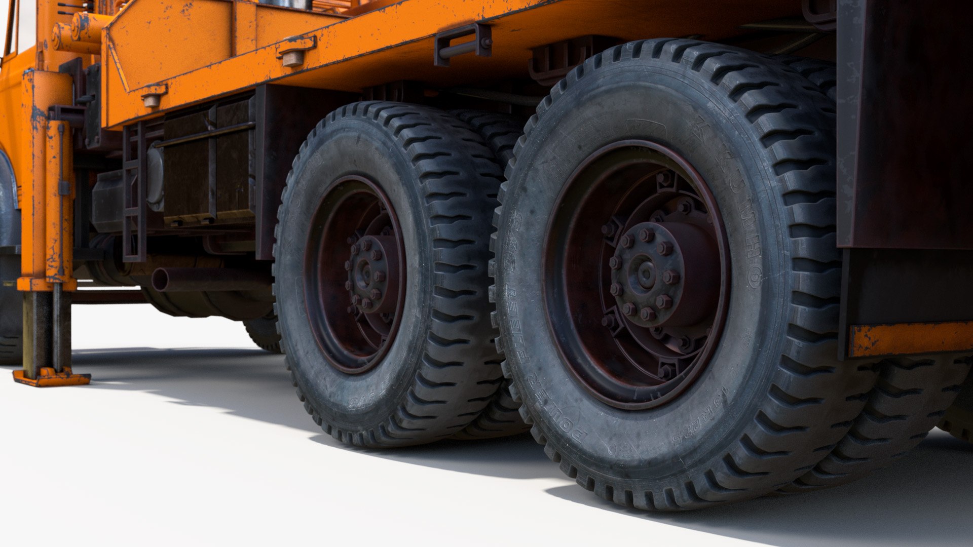 Mobile Crane Truck 8K PBR Textures 3D - TurboSquid 2102624