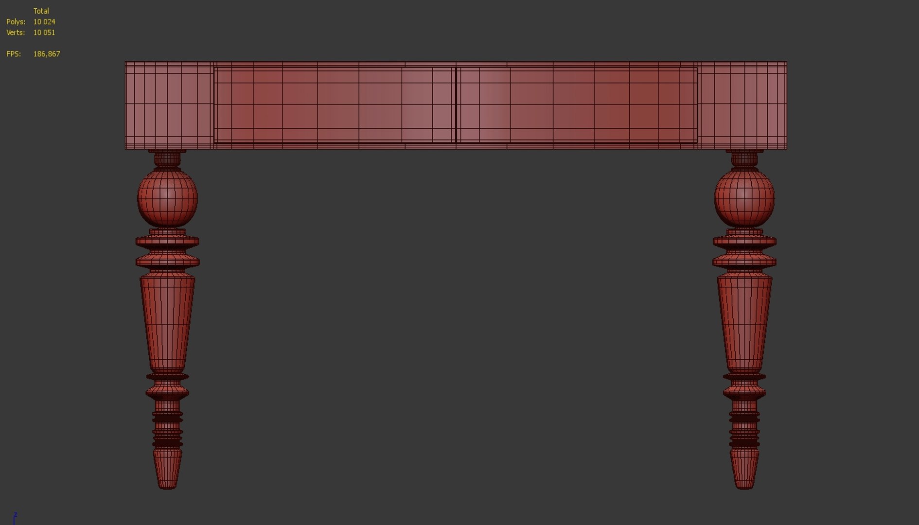 Torro Table 3D Model - TurboSquid 1659651