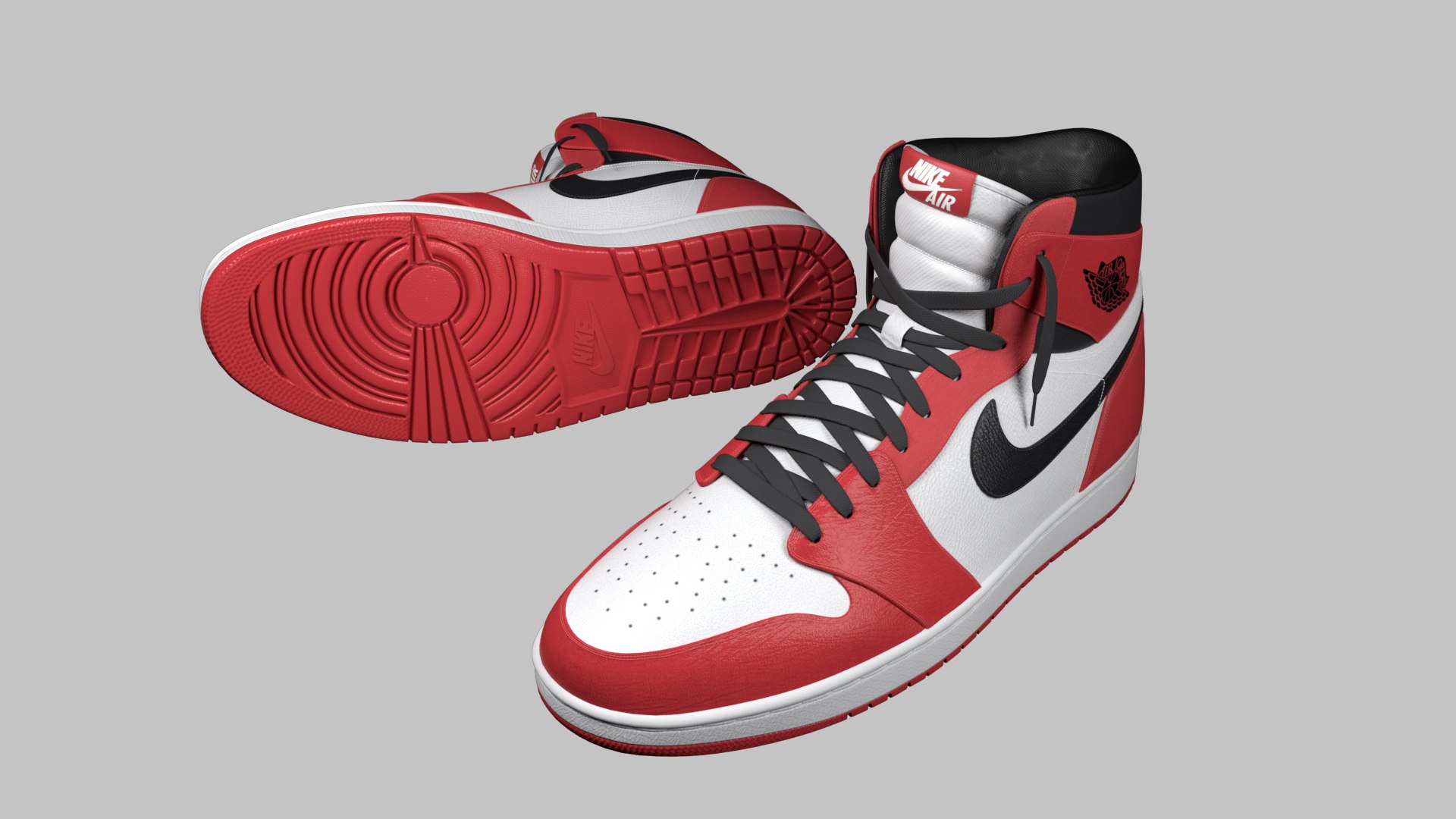 3D Nike Jordan Model - TurboSquid 2199714