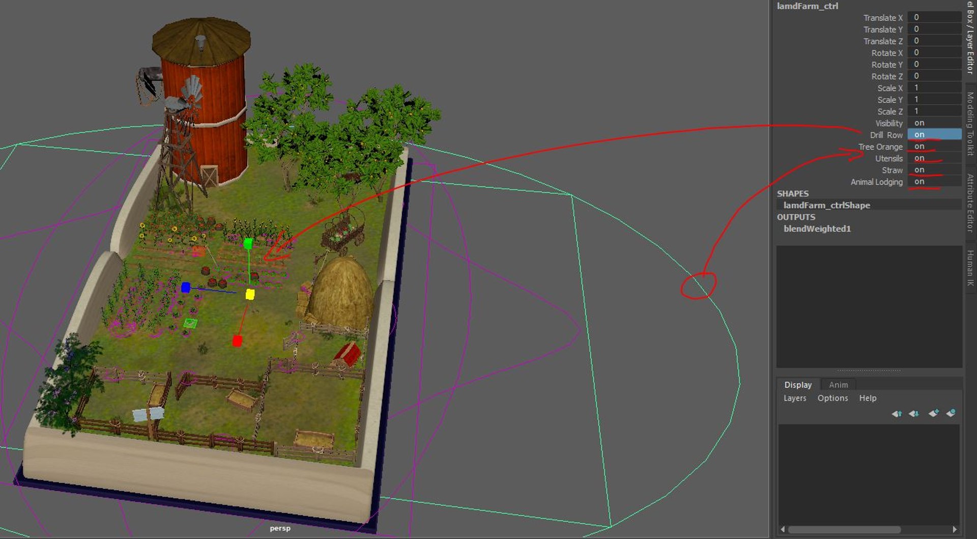 Environment Book HappyFarm 3D Model - TurboSquid 2372463