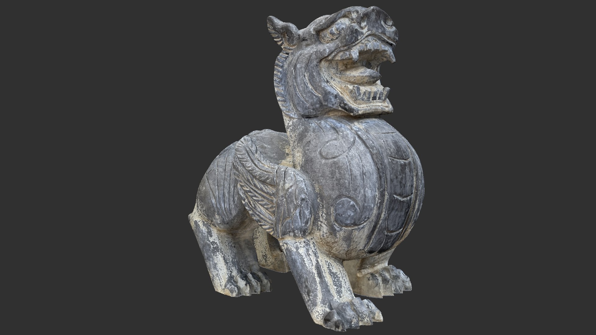 3D Chinese Stone Sculpture 3d scan - TurboSquid 2004705