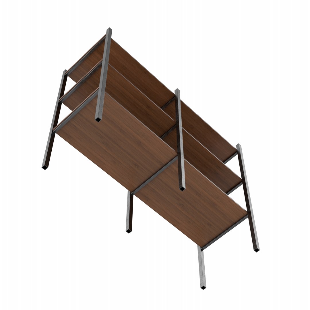 3D Warehouse Wooden Racks Shelves - TurboSquid 2376476