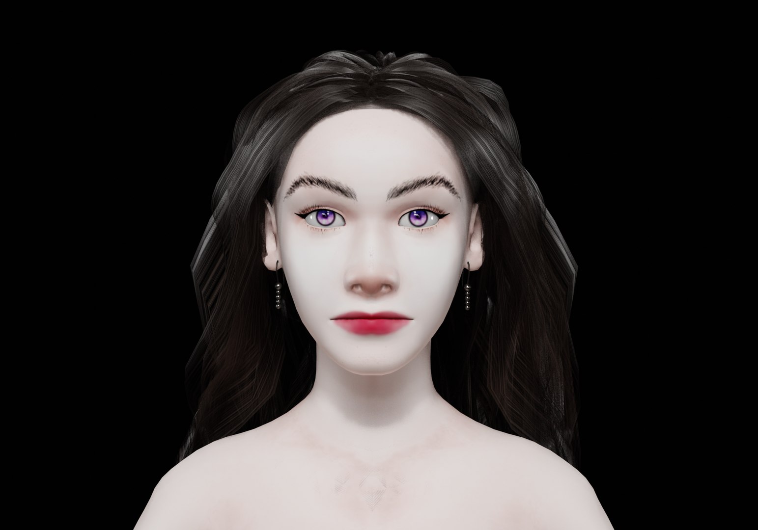 3D Young Party Woman V28633 Model - TurboSquid 2260478