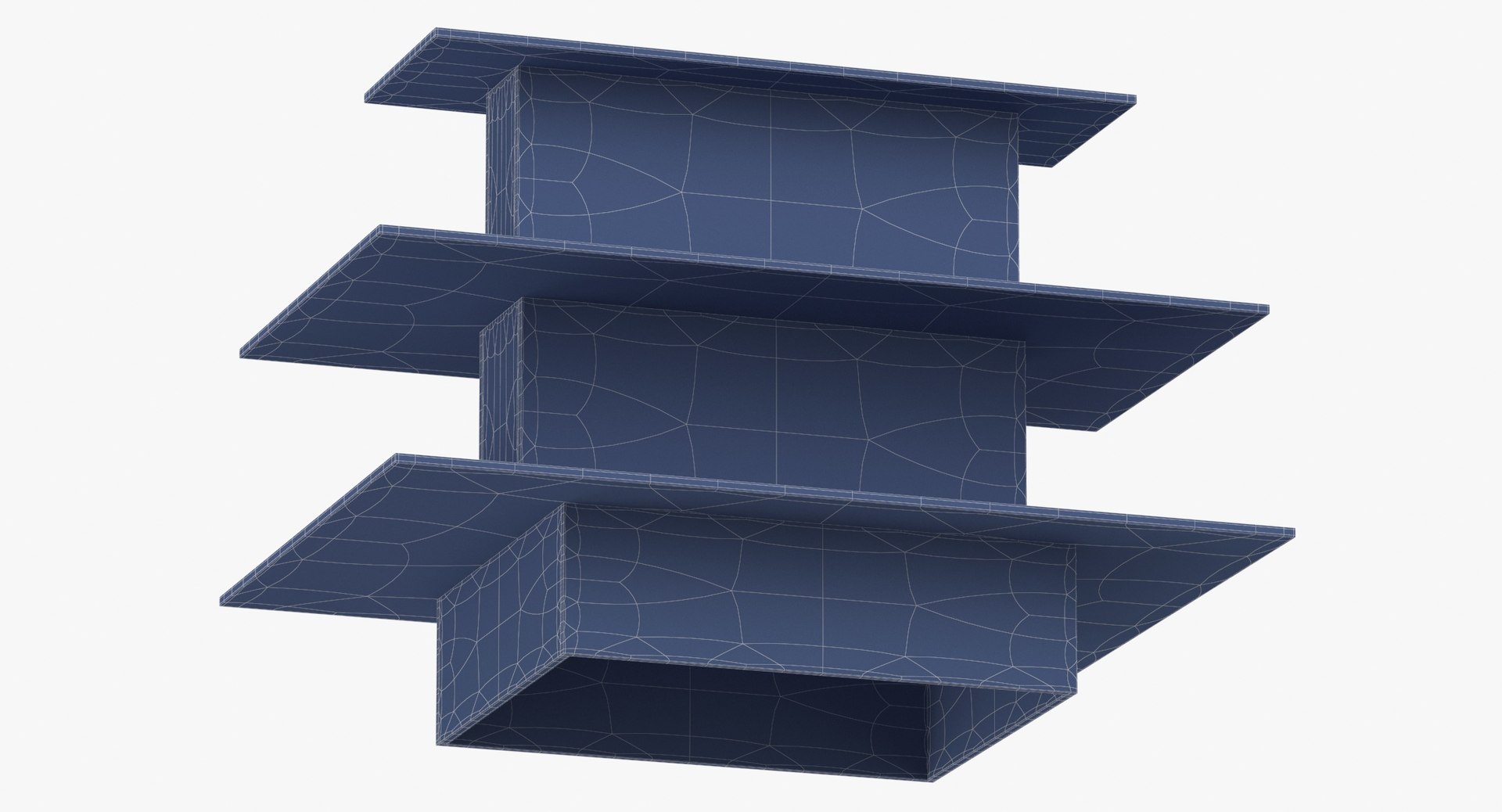 Store Furniture Shoe Rack 01 Model - TurboSquid 2089598