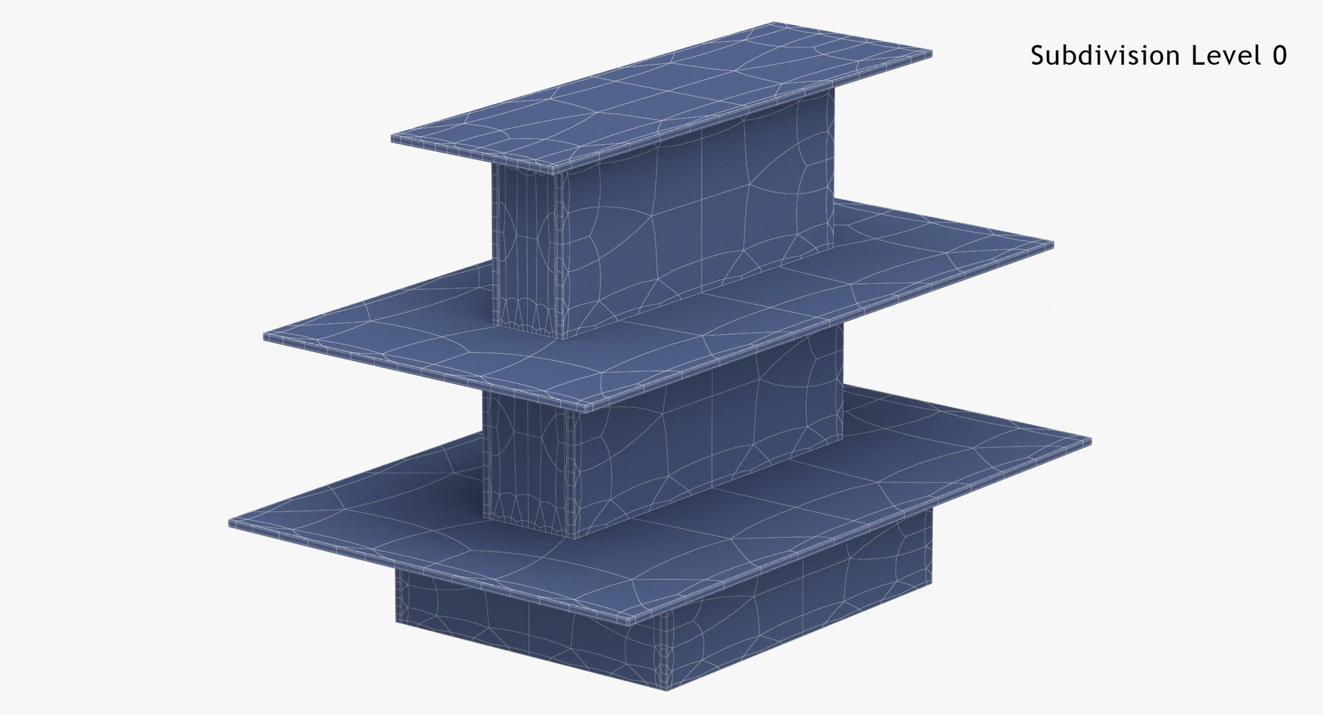 Store Furniture Shoe Rack 01 Model - TurboSquid 2089598