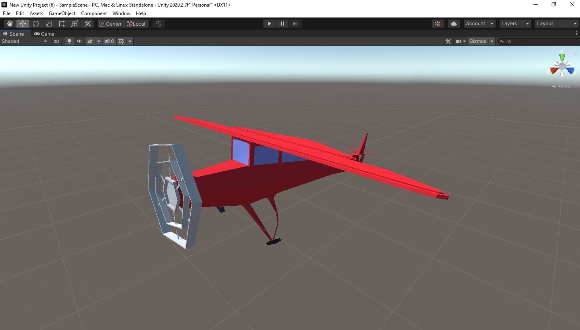 Low Poly Glider 3D Model - TurboSquid 2068069