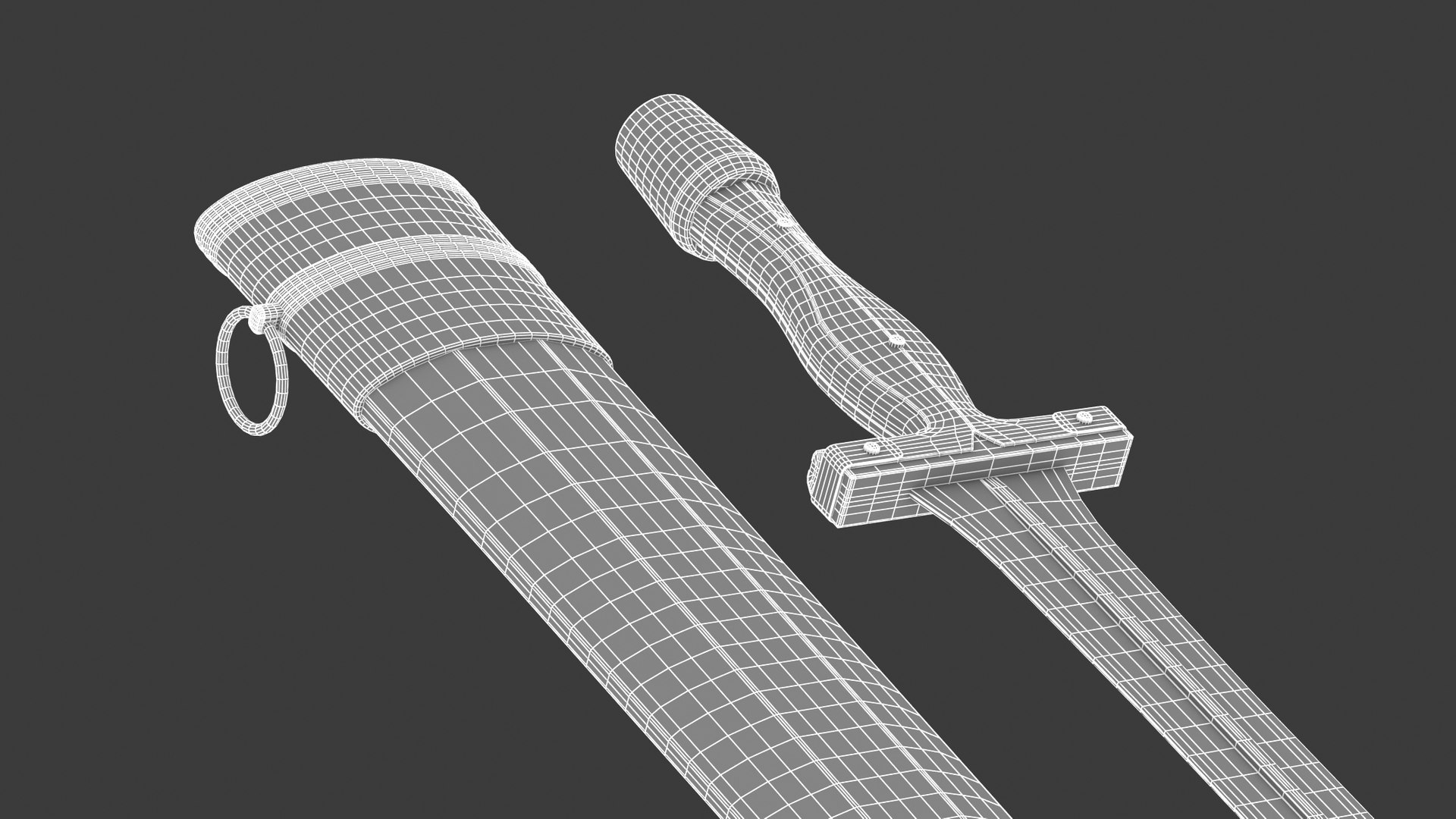 3D Xiphos Sword model - TurboSquid 1813260