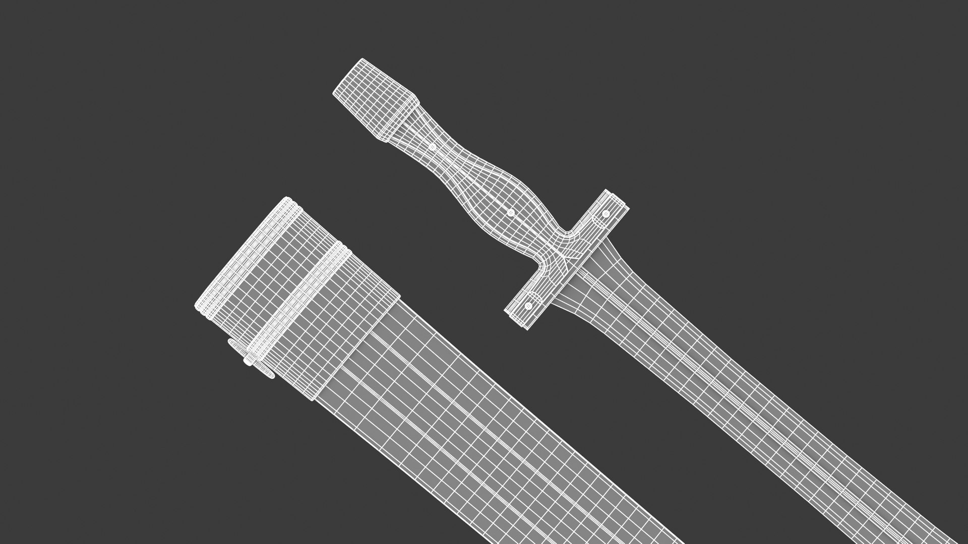 3D Xiphos Sword model - TurboSquid 1813260
