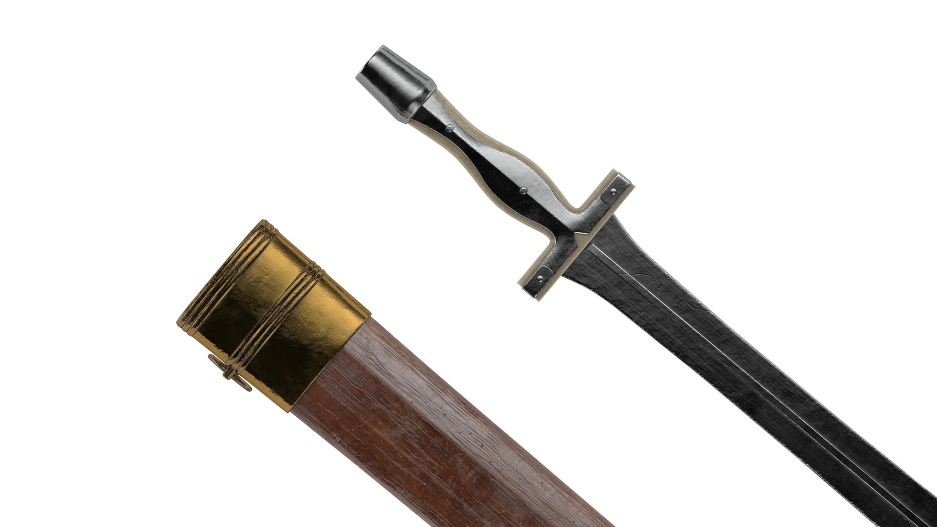 3D Xiphos Sword model - TurboSquid 1813260