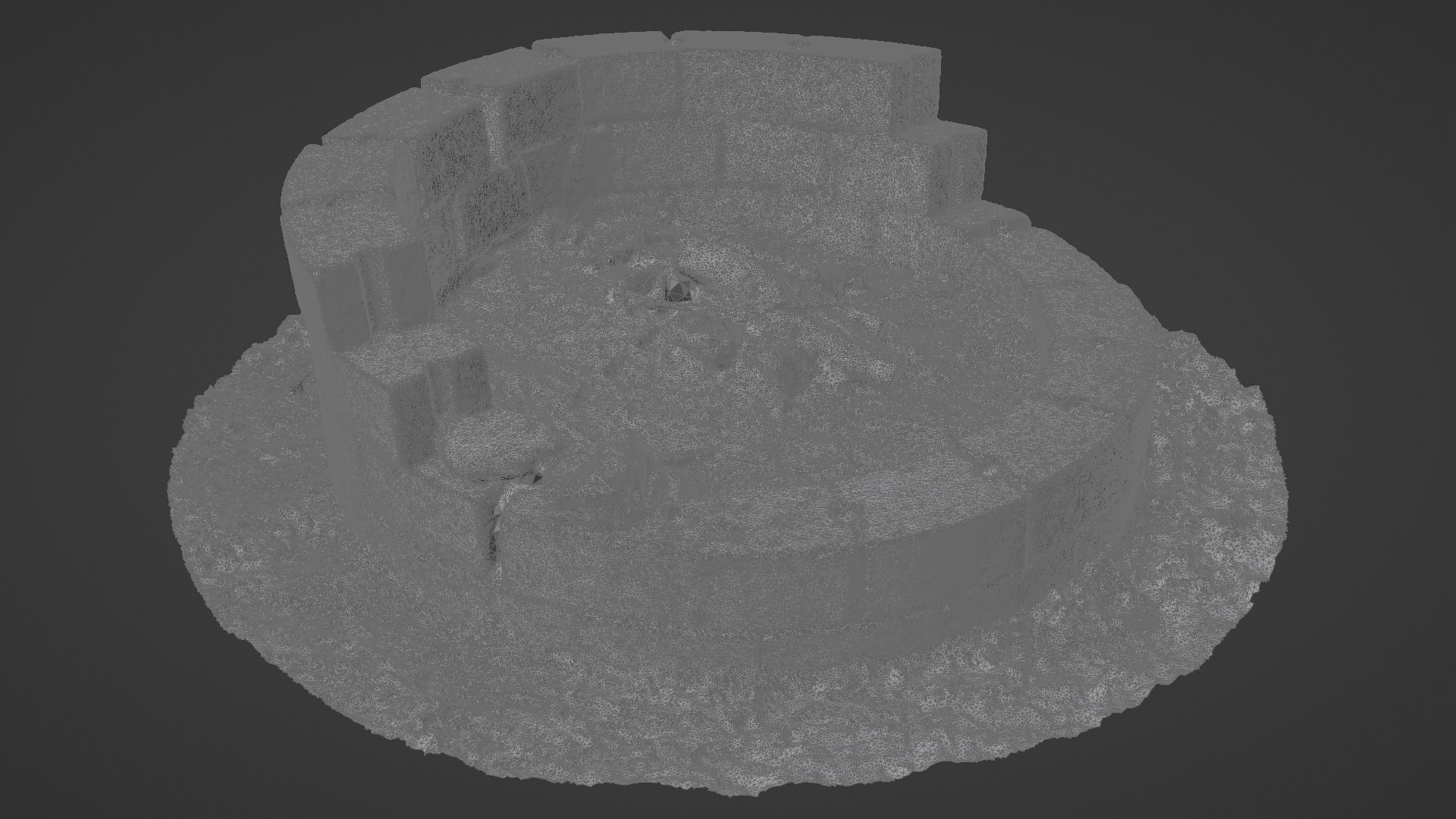 3D Fire Pit Photoscan - TurboSquid 1746824