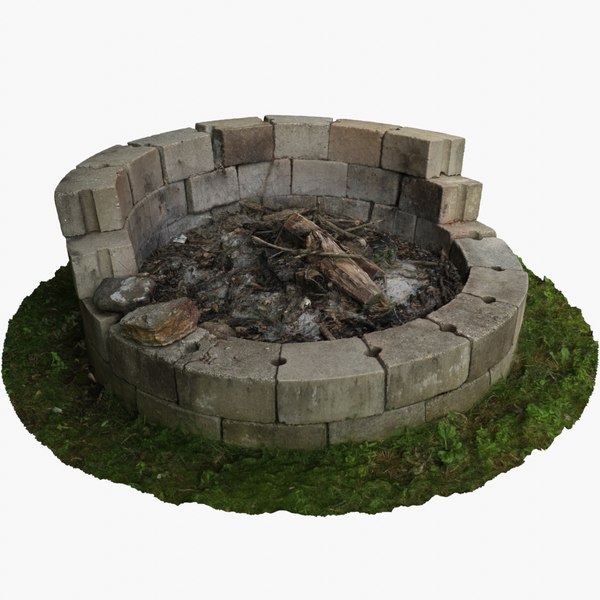 3D Fire Pit Photoscan - TurboSquid 1746824