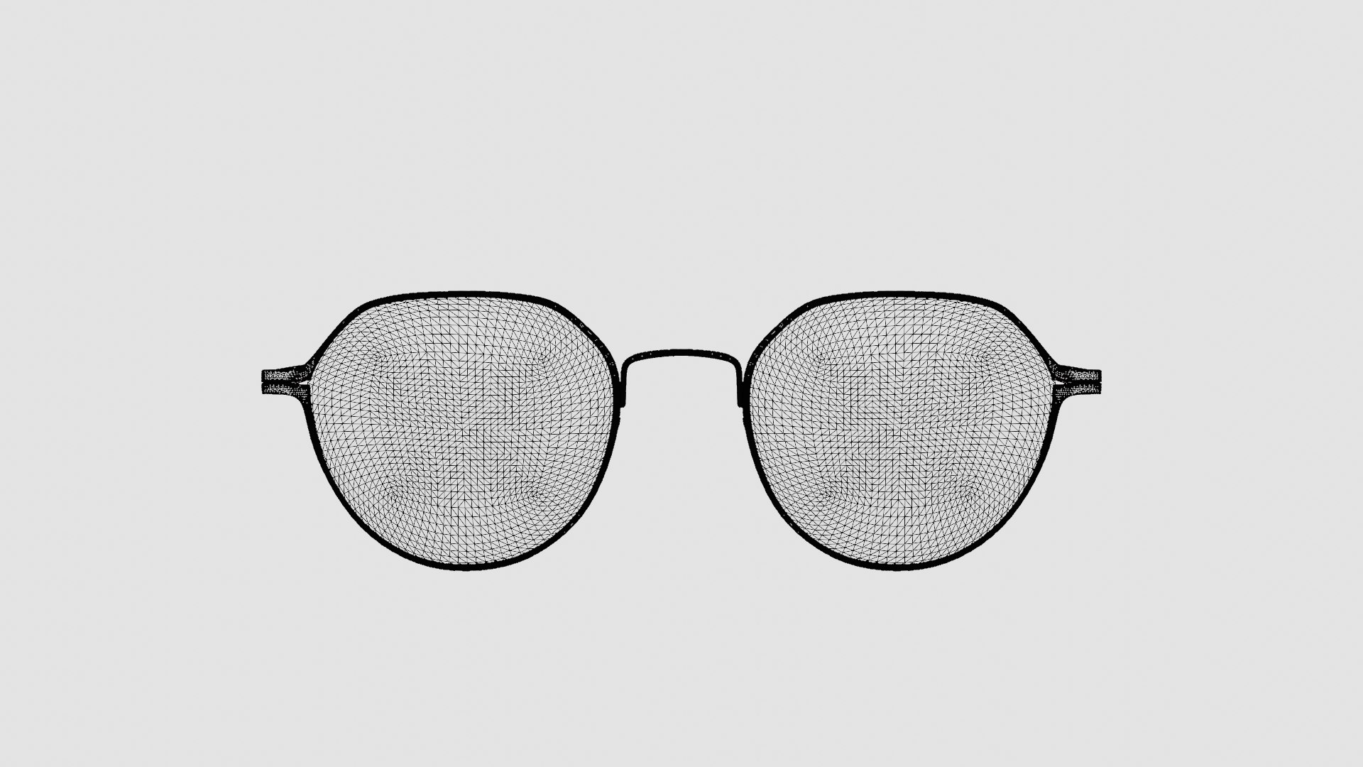 Modo - 4241 Navy Glasses 3D - TurboSquid 2229633