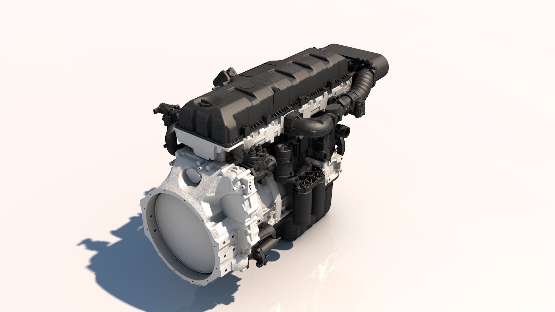 Truck Engine 3D - TurboSquid 1373887