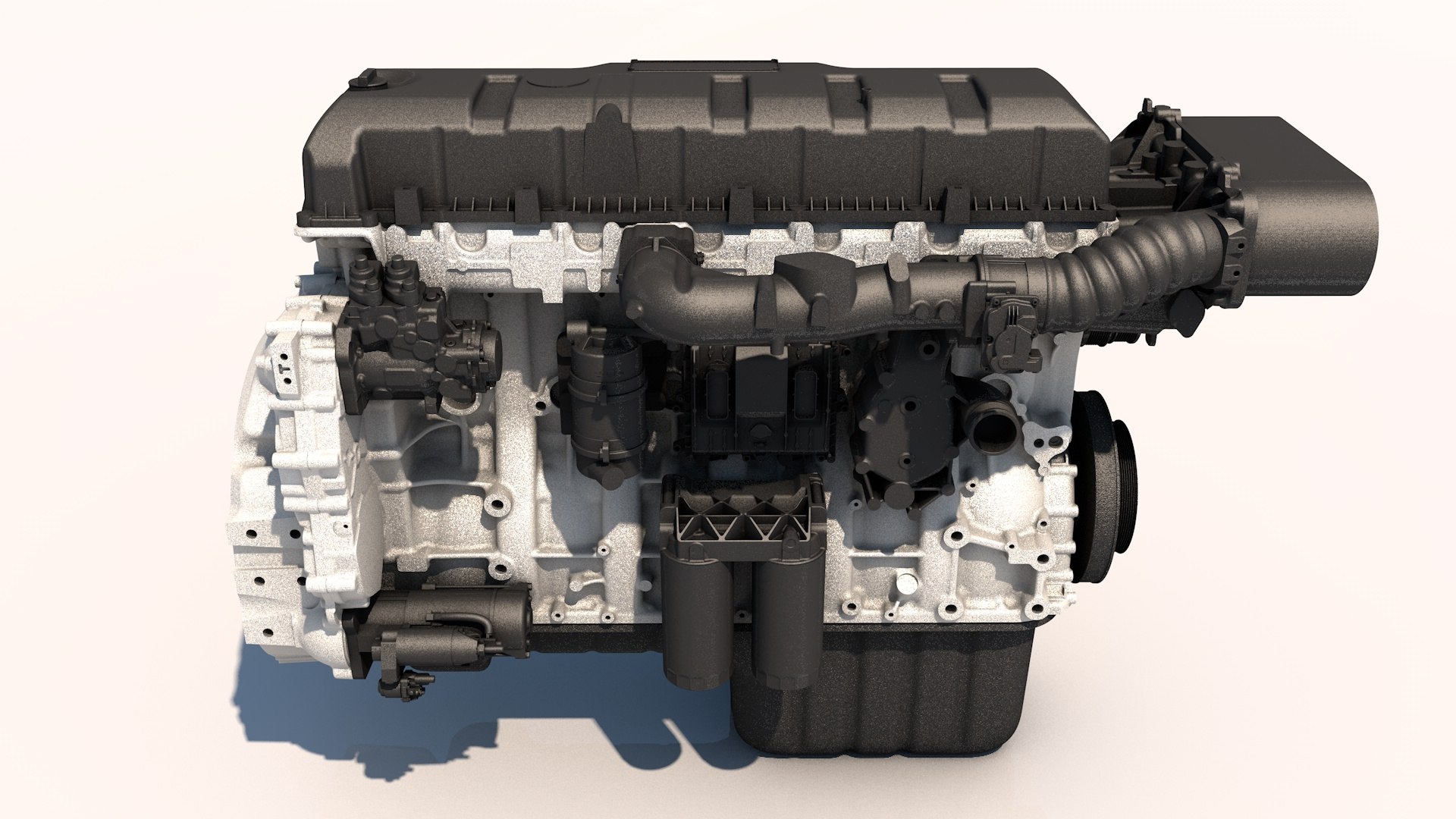 Truck Engine 3D - TurboSquid 1373887