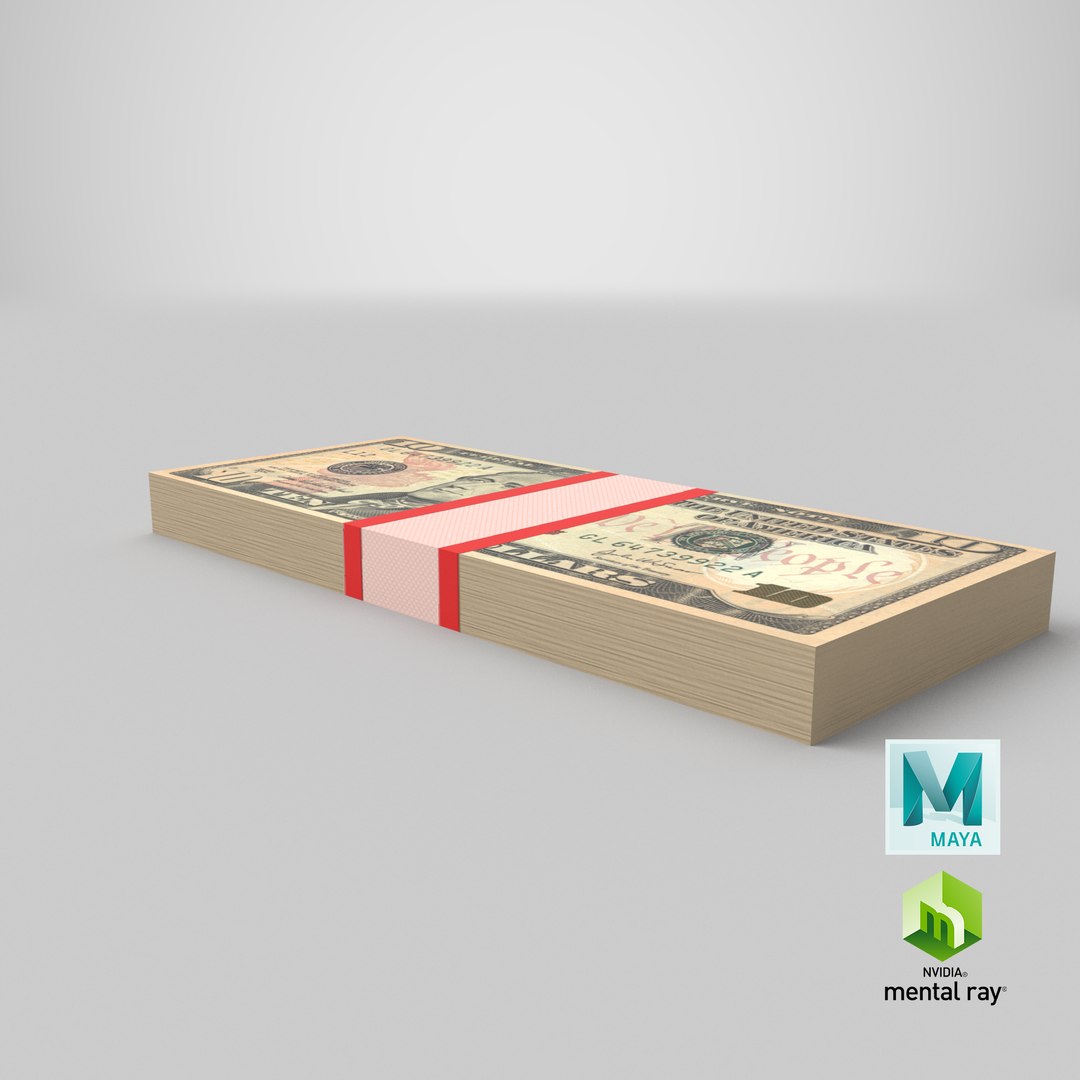 3D model dollars bills - TurboSquid 1652488