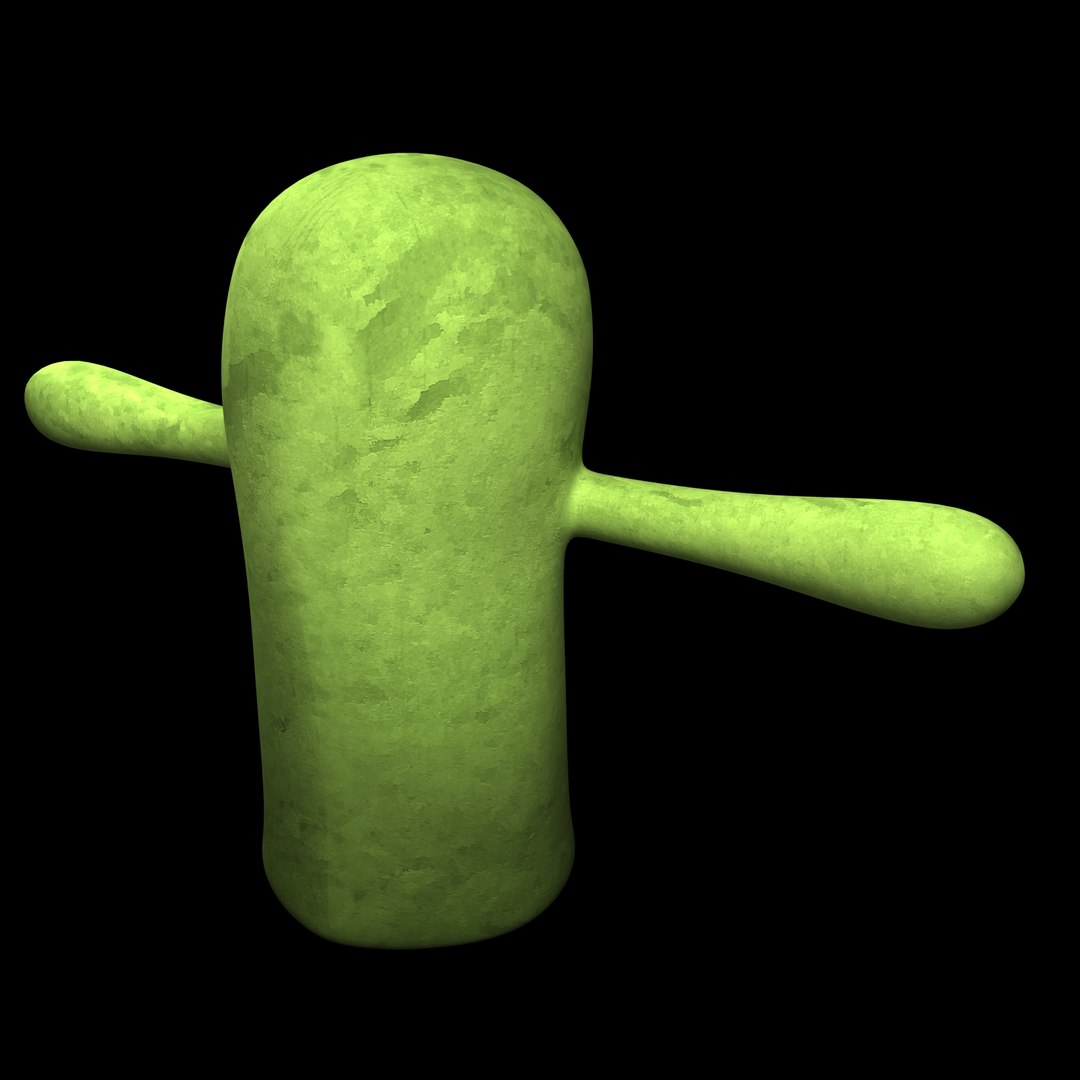 Monster Rigged Moving 3d 3ds