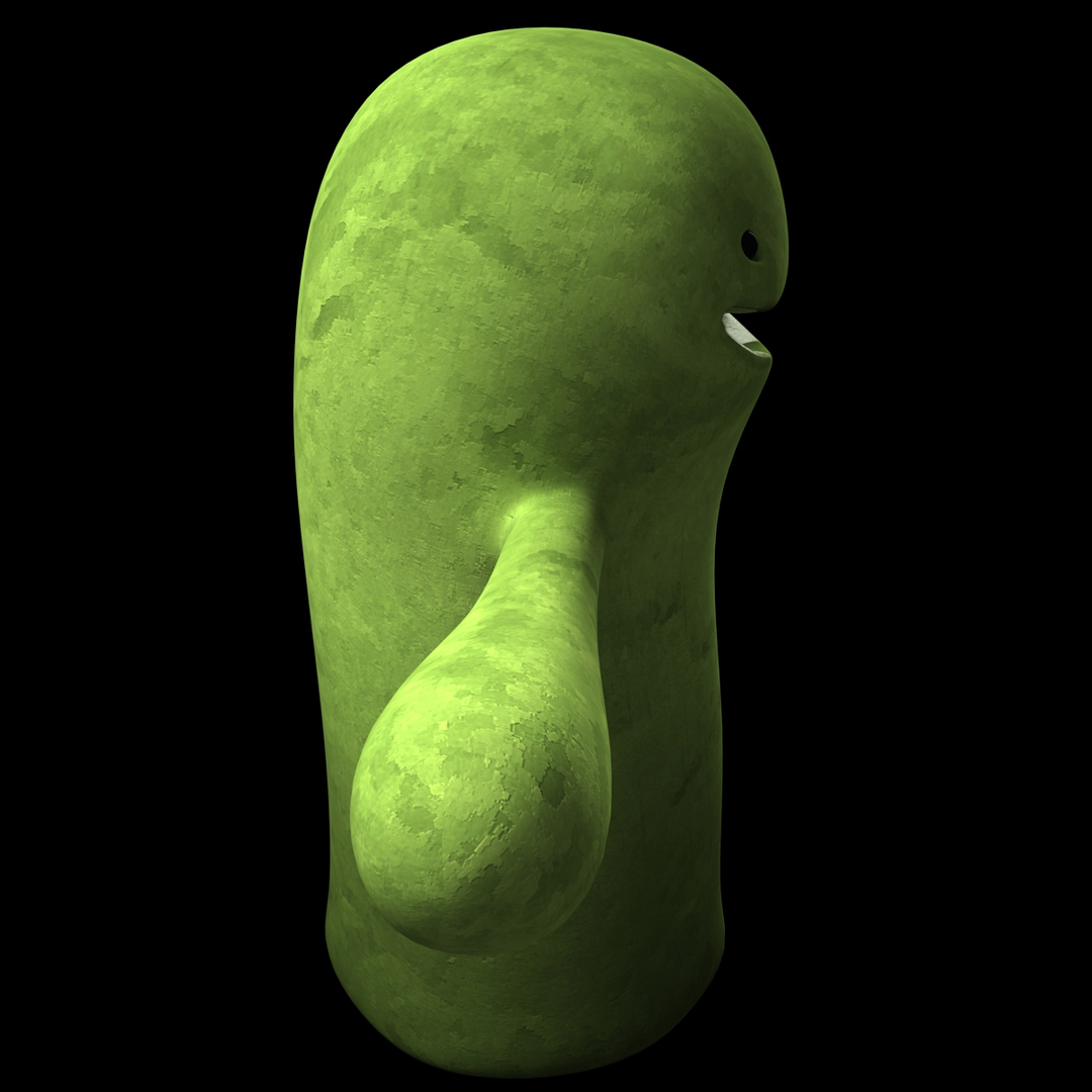 Monster Rigged Moving 3d 3ds