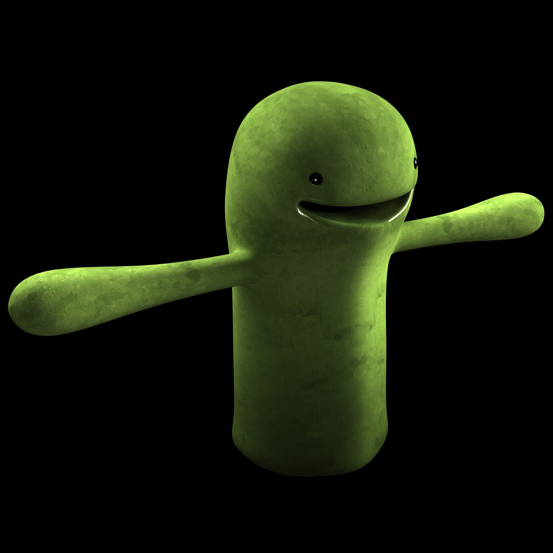 Monster Rigged Moving 3d 3ds