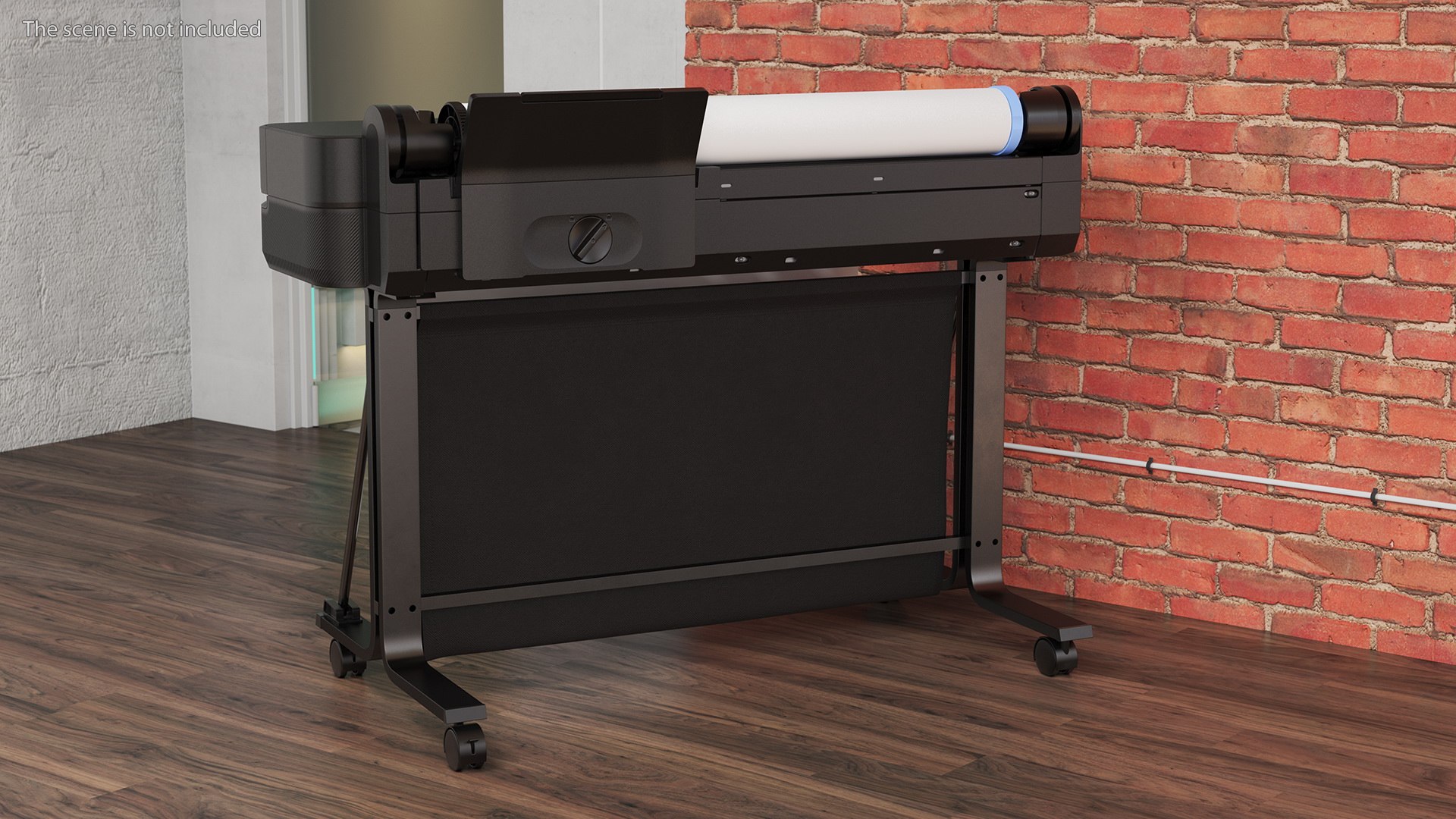 Wireless Plotter Printer Closed 3D - TurboSquid 1905346