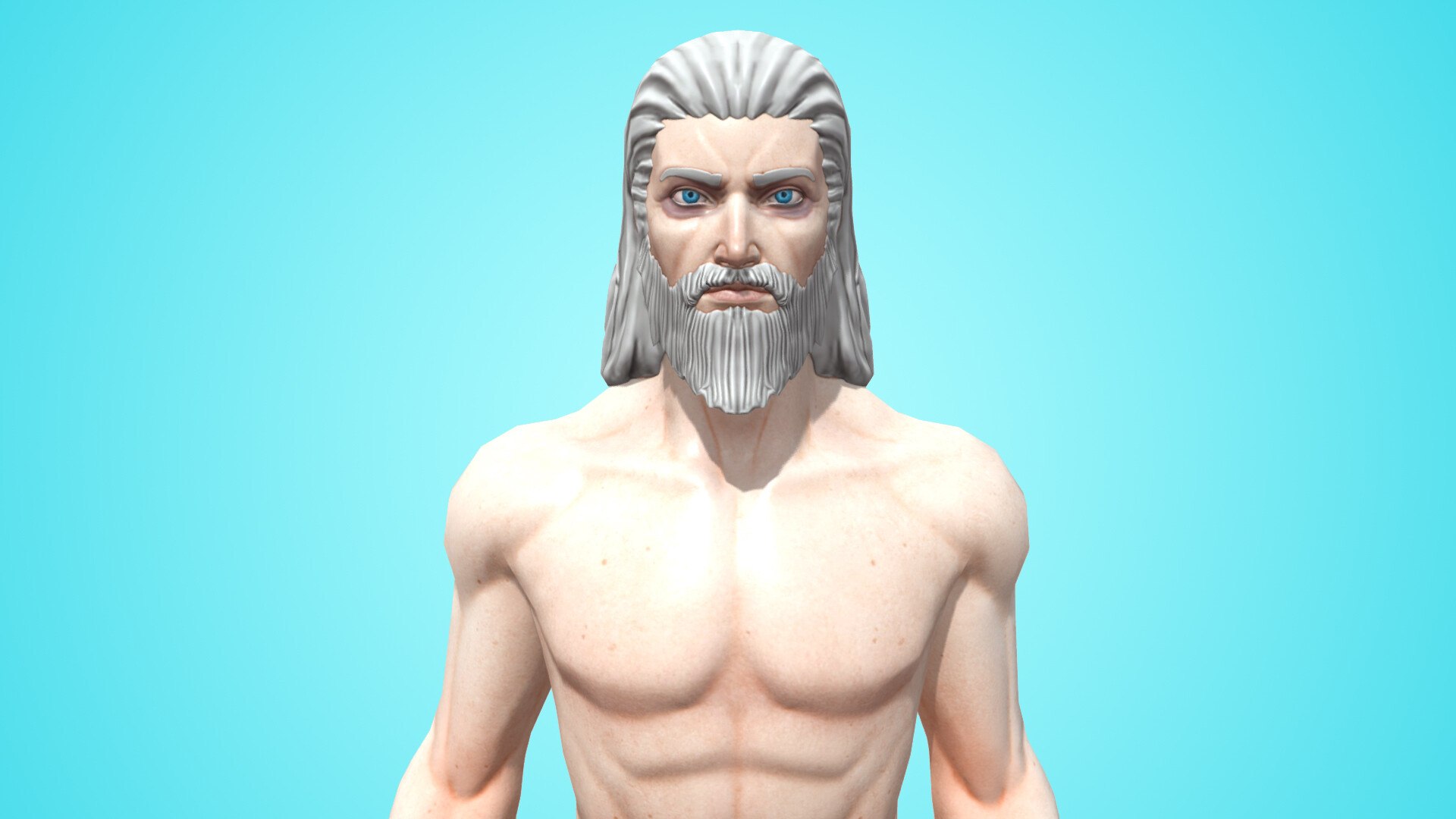 3D Frey - Male Base Mesh - Cartoon Character Model - TurboSquid 2081774