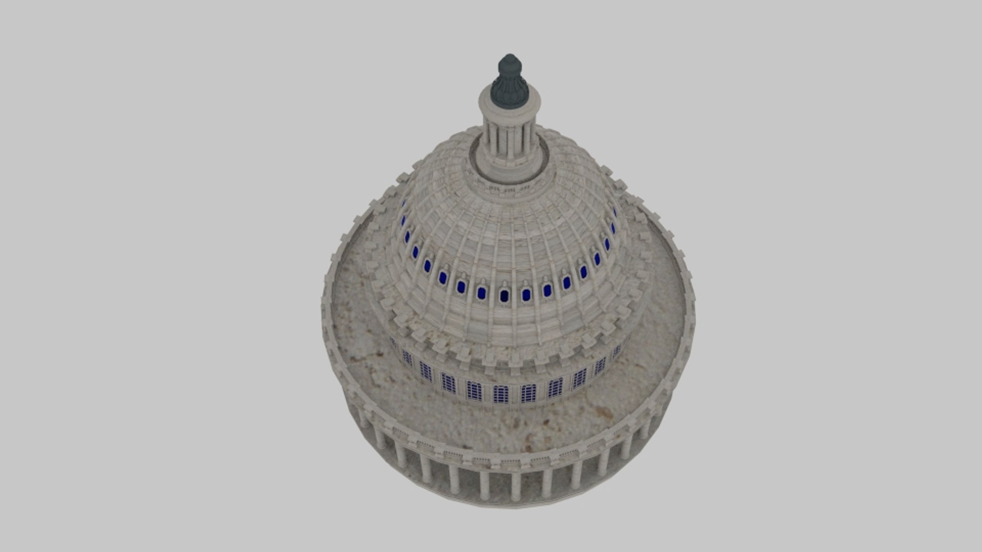 3d Capitol Dome